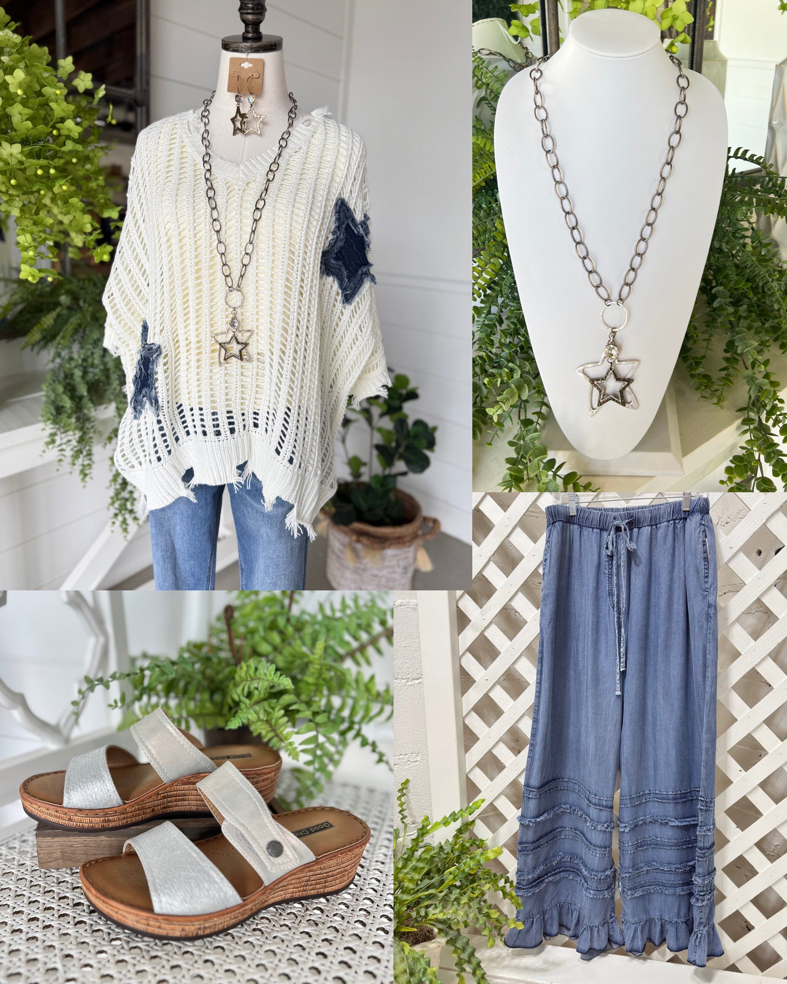 Tattered Star Outfit – carol's boutique